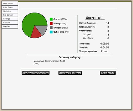 Army-test.com - Army Test Preparation Software